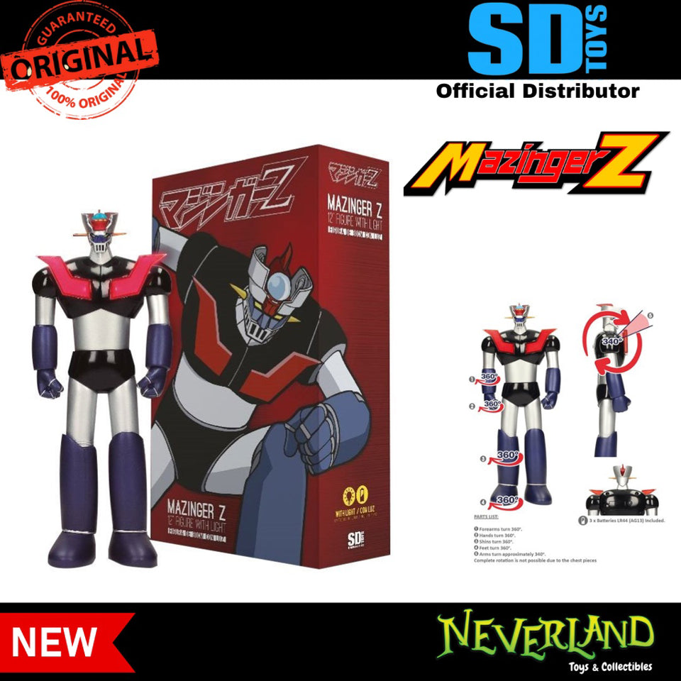 Mazinger Z Mazinger 30 Cm Figure with Light – Neverland Toys and Collectibles