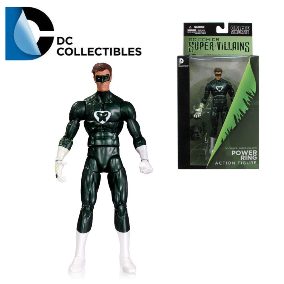 Dc Comics Super Villains Power Ring Action Figure Neverland Toys