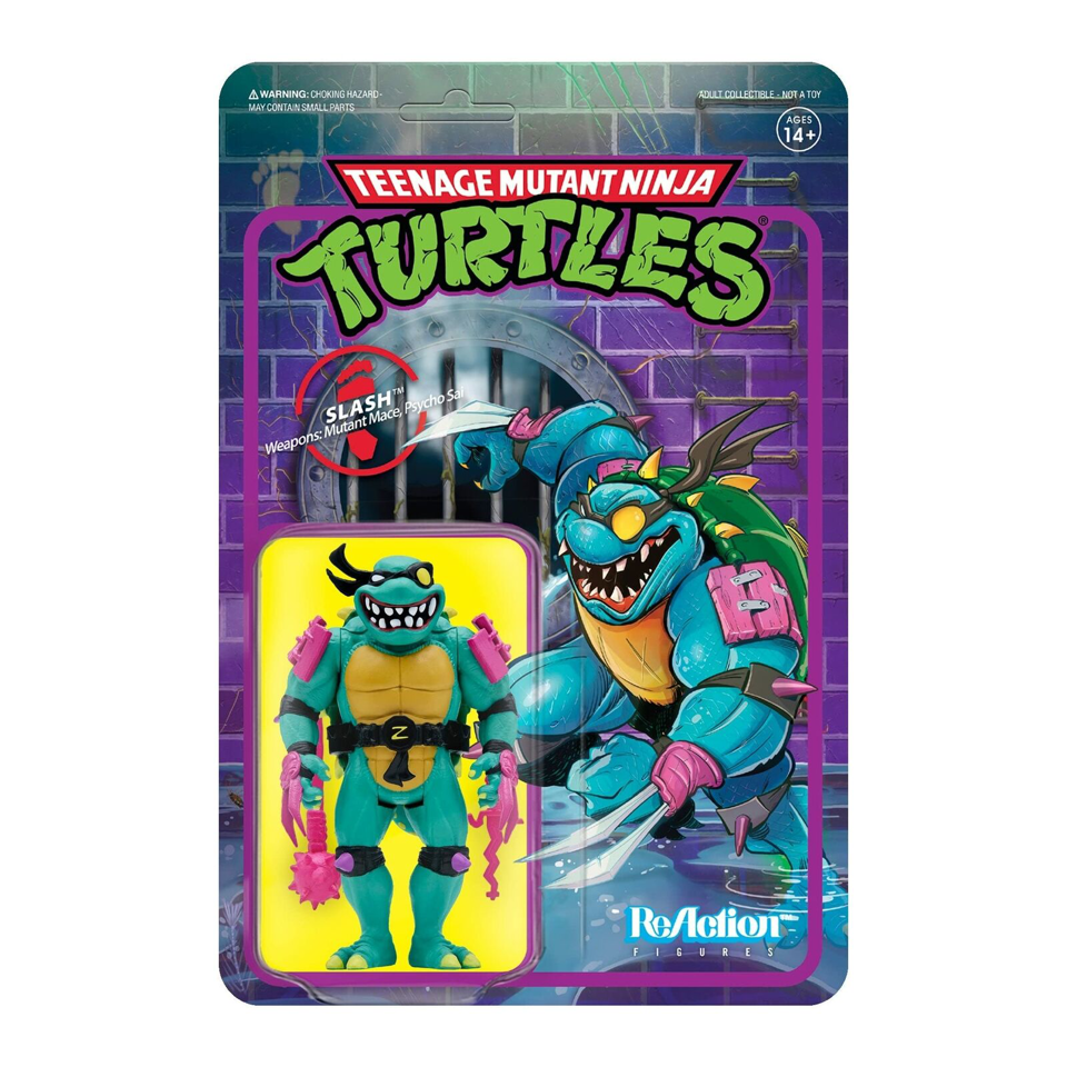 Super7 TMNT Slash Wave 4 Reaction Figure – Neverland Toys and Collectibles