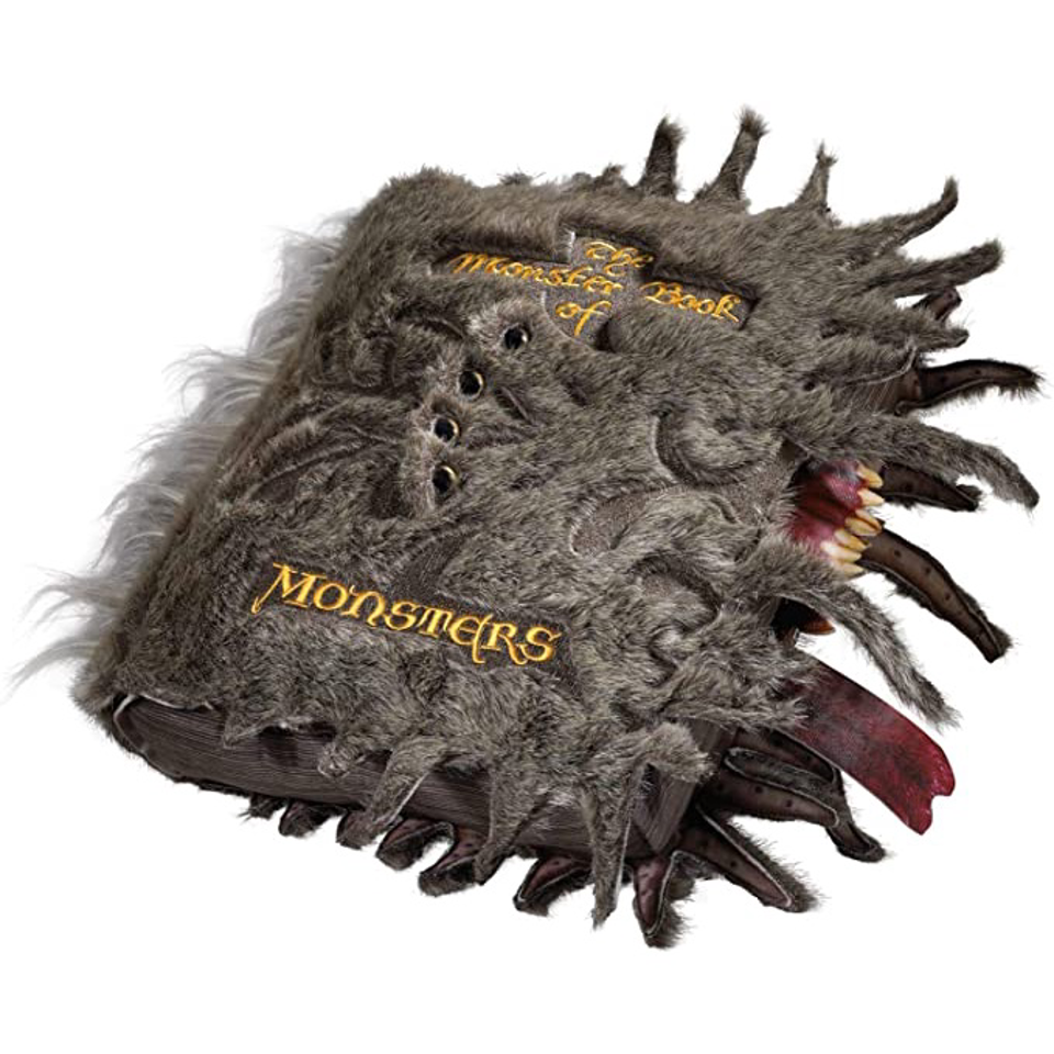 Noble Collection Harry Potter Monster Book of Monsters Collectible Plu ...