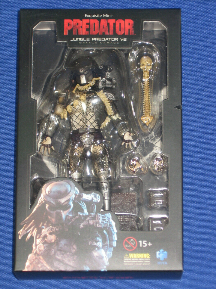 Hiya Toys PREDATOR - Jungle Predator V2 Action Figure Exquisite Mini S ...