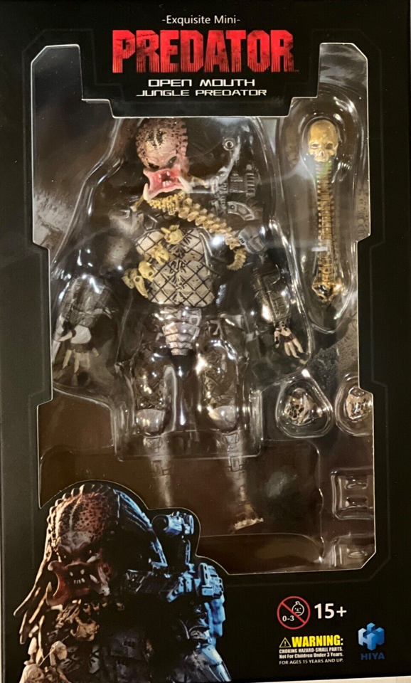 Hiya Toys PREDATOR Open Mouth Jungle Predator Action Figure Exquisite ...