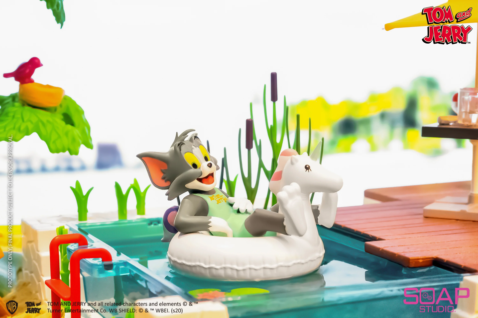 Soap Studio Tom and Jerry Summer Splash Series Blind Box (8 characters ...
