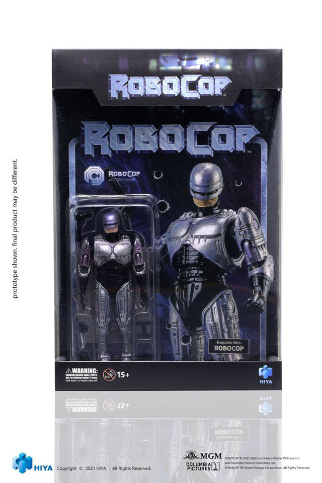 Hiya Toys ROBOCOP 1 - Robocop Action Figure Exquisite Mini Series 1:18 ...