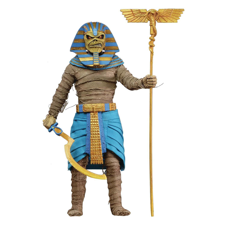 Iron Maiden Pharaoh Eddie 8" Scale Clothed Action Figure – Neverland ...