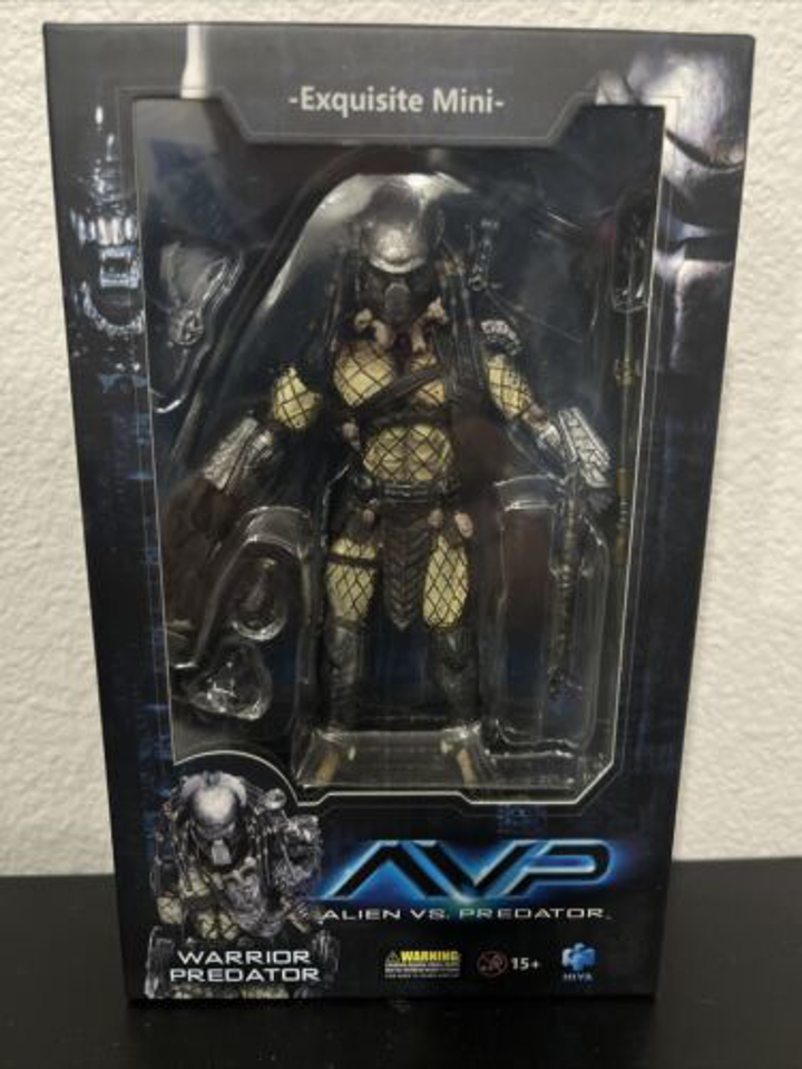 Hiya Toys AVP - Warrior Predator Action Figure Exquisite Mini Series 1 ...