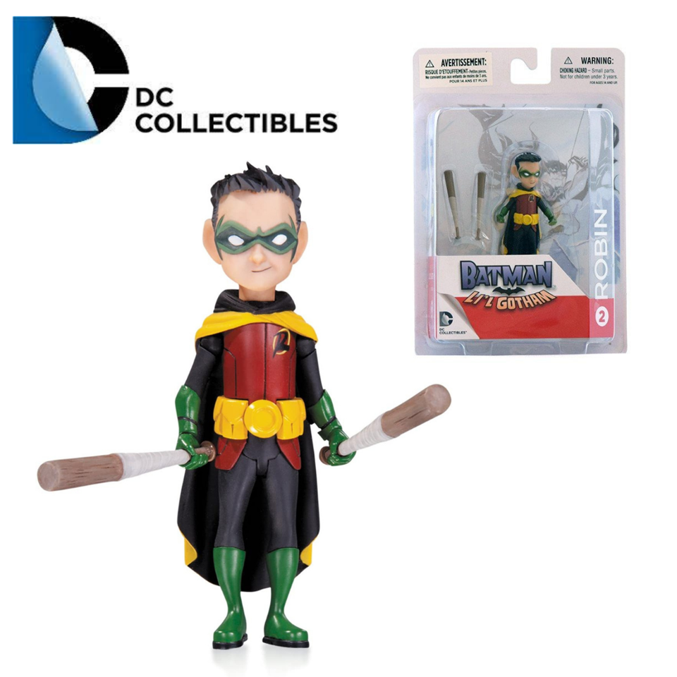 Batman - Lil Gotham - Robin Mini Action Figure – Neverland Toys and ...