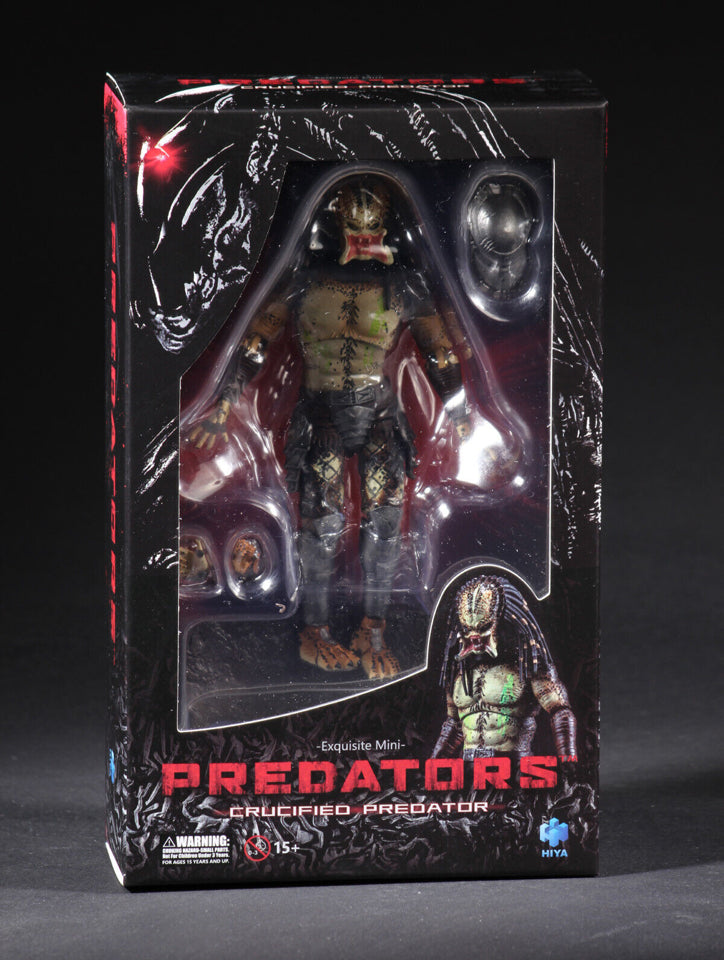 Hiya Toys PREDATORS - Crucified Predator Action Figure Exquisite Mini ...