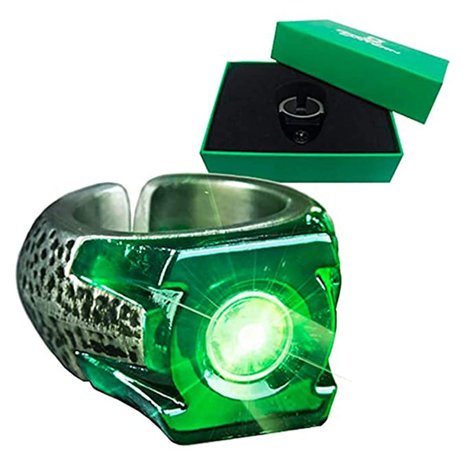 Noble Collection Green Lantern Light-Up Ring – Neverland Toys and ...