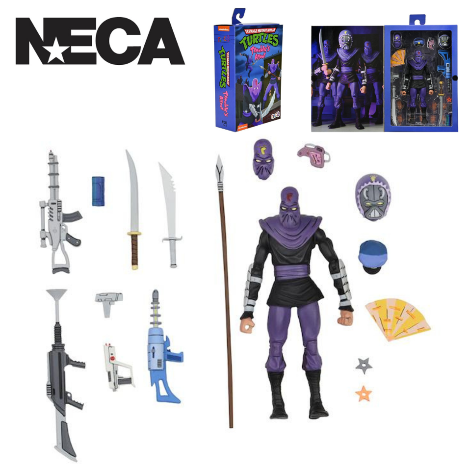 TMNT Cartoon Foot Soldier Deluxe Figure – Neverland Toys and Collectibles