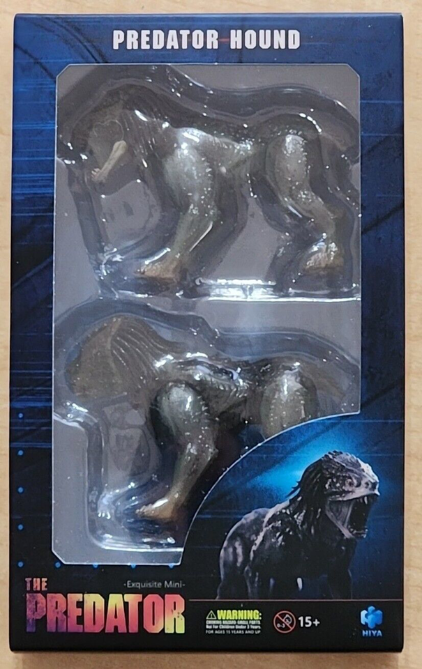 Hiya Toys THE PREDATOR Predator Hound Action Figure Exquisite Mini Ser ...