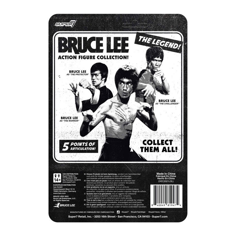Super7 Bruce Lee The Challenger Wave 1 ReAction Figure – Neverland Toys ...