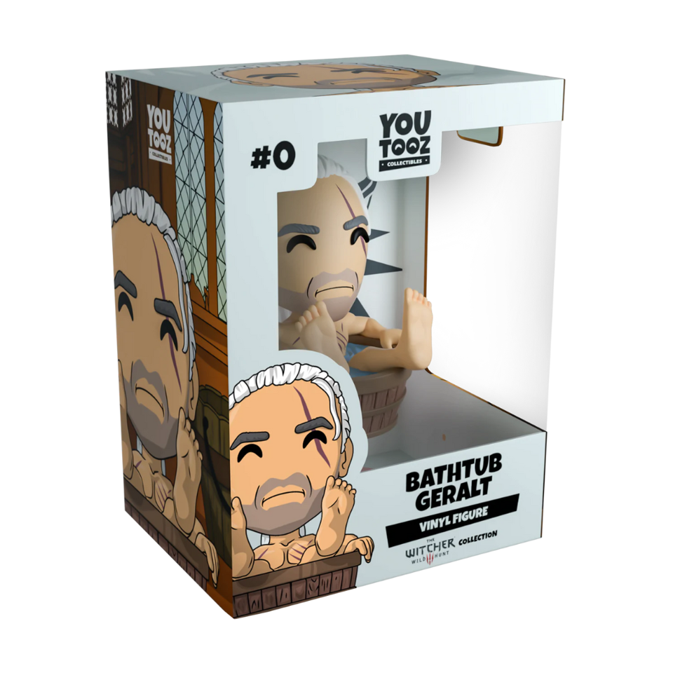 Youtooz The Witcher: Bathtub Geralt Vinyl Figure – Neverland Toys and ...