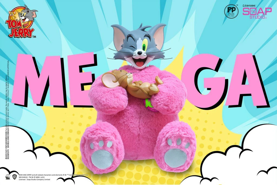 Soap Studio Tom and Jerry Teddy Bear Figure Plush (200% Ver ...