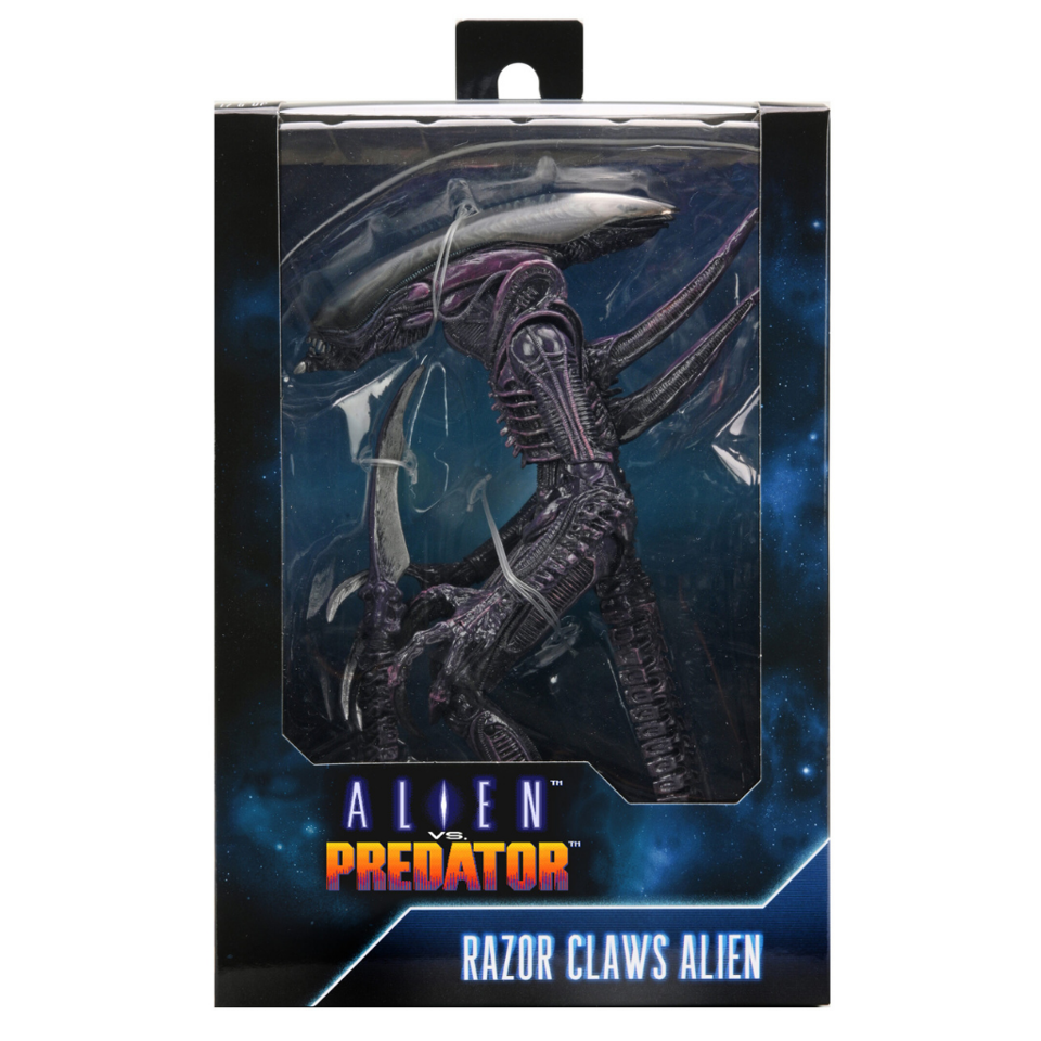 Alien vs Predator Razor Claws Alien (Movie Deco) 7" Scale Action Figur ...