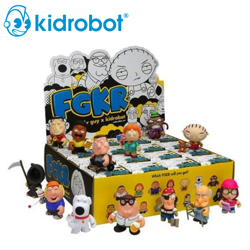 Kidrobot - Family Guy Collection 3" Vinyl Mini Figures – Neverland Toys ...