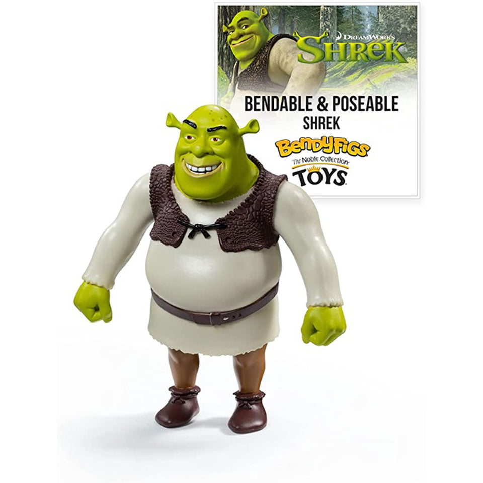 Noble Collection Shrek Bendyfig Action Figure – Neverland Toys and ...