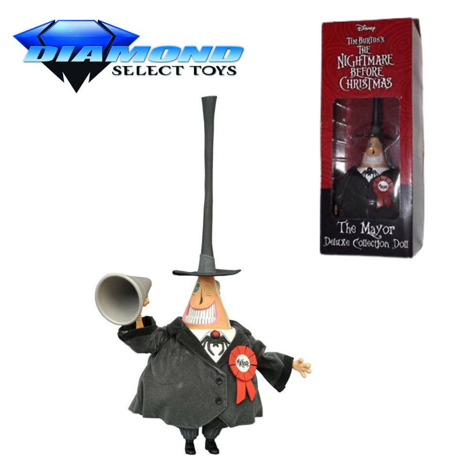 The Nightmare Before Christmas - The Mayor Deluxe 6” Cloth Doll ...