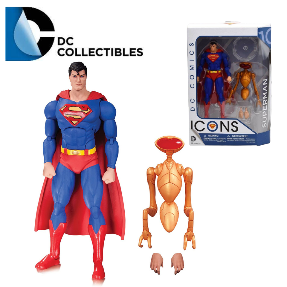 DC Comics Icons - Superman - The Man of Steel Action Figure – Neverland ...