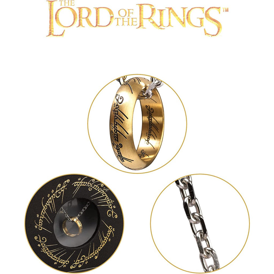 Noble Collection Lord of the Rings The One Ring – Neverland Toys and ...