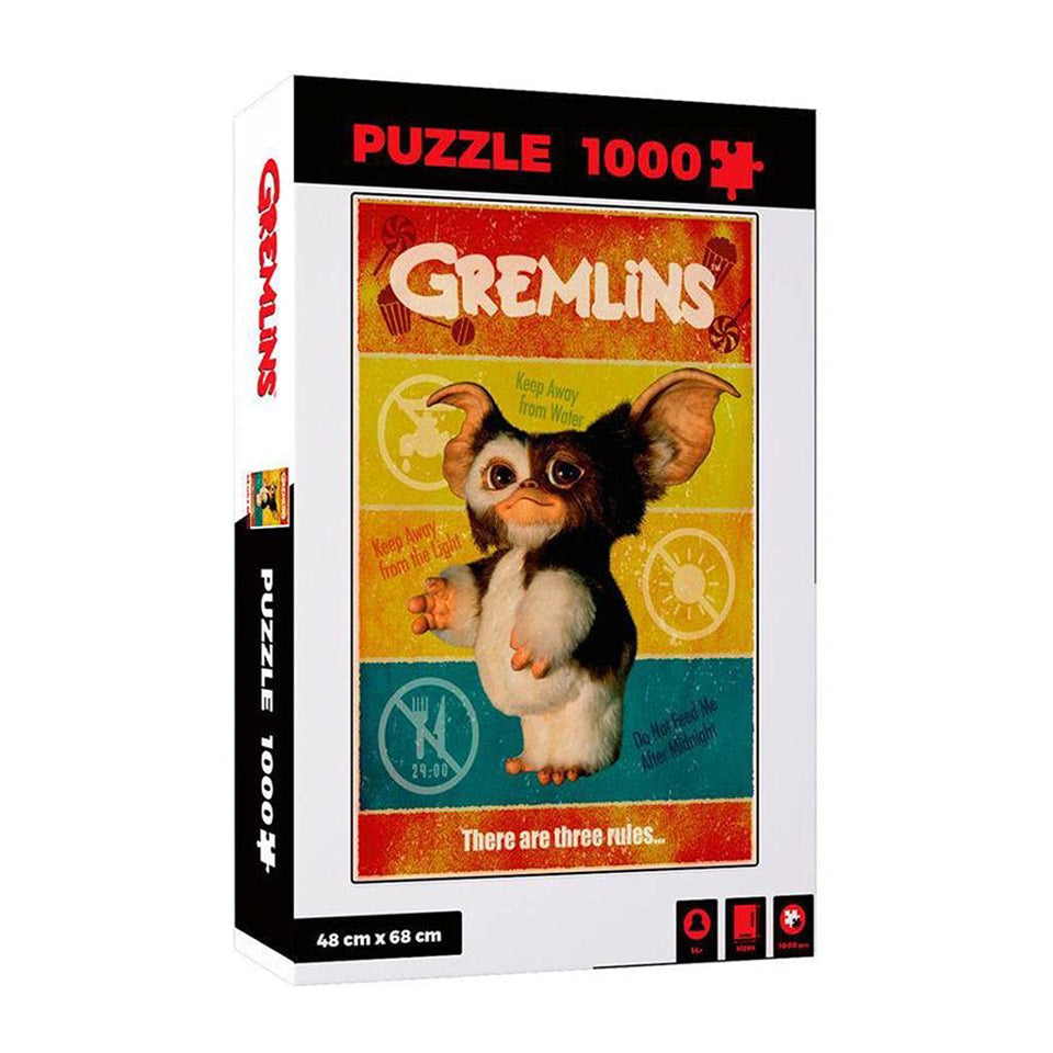Gremlins There are 3 Rules Puzzle 1000 Pieces – Neverland Toys and ...