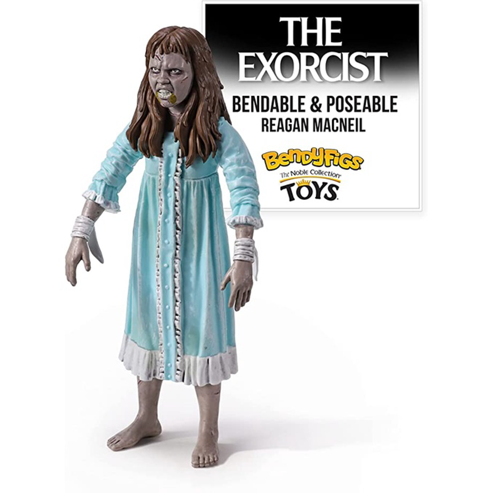 Noble Collection The Exorcist Regan MacNeil Bendyfig Action Figure ...