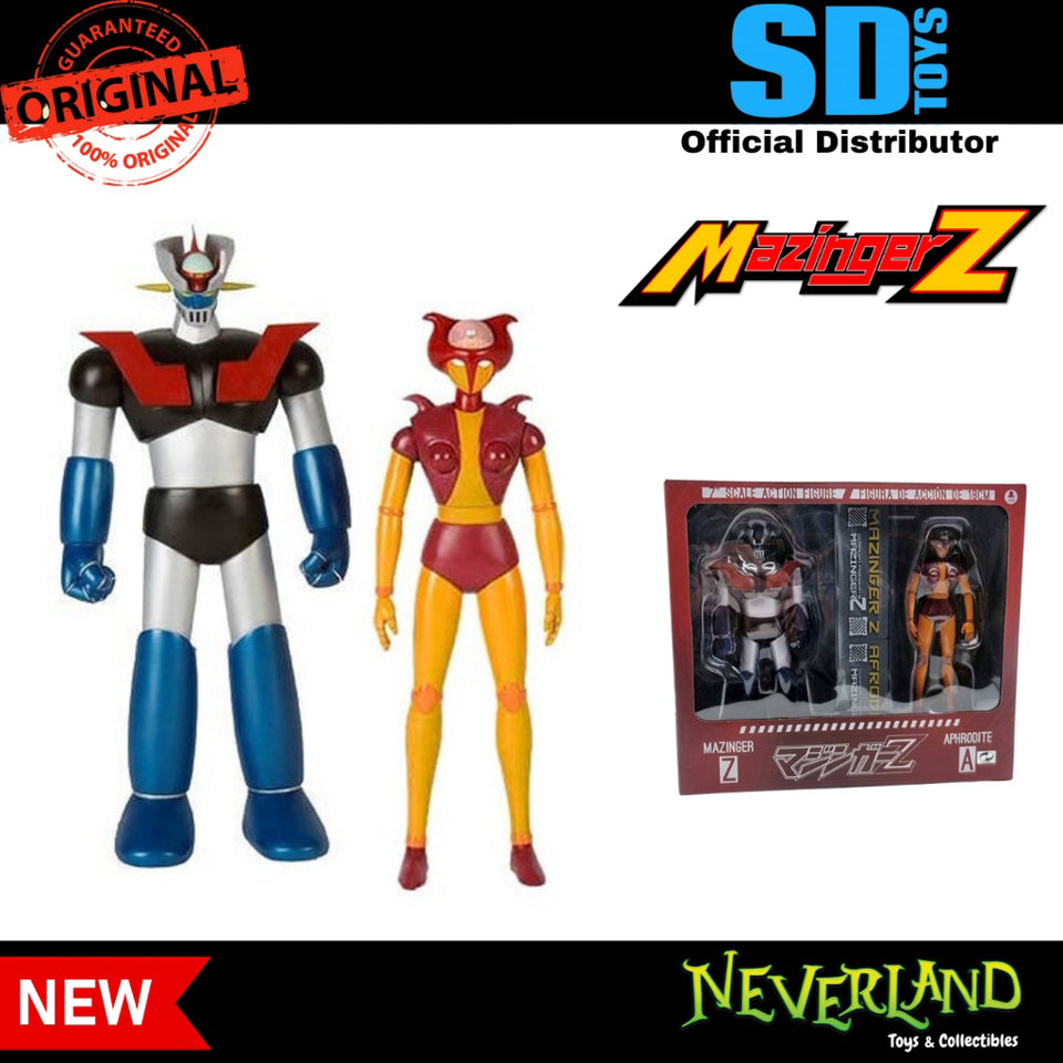 Mazinger Z Mazinger & Afrodita 2 Figures Set – Neverland Toys and ...